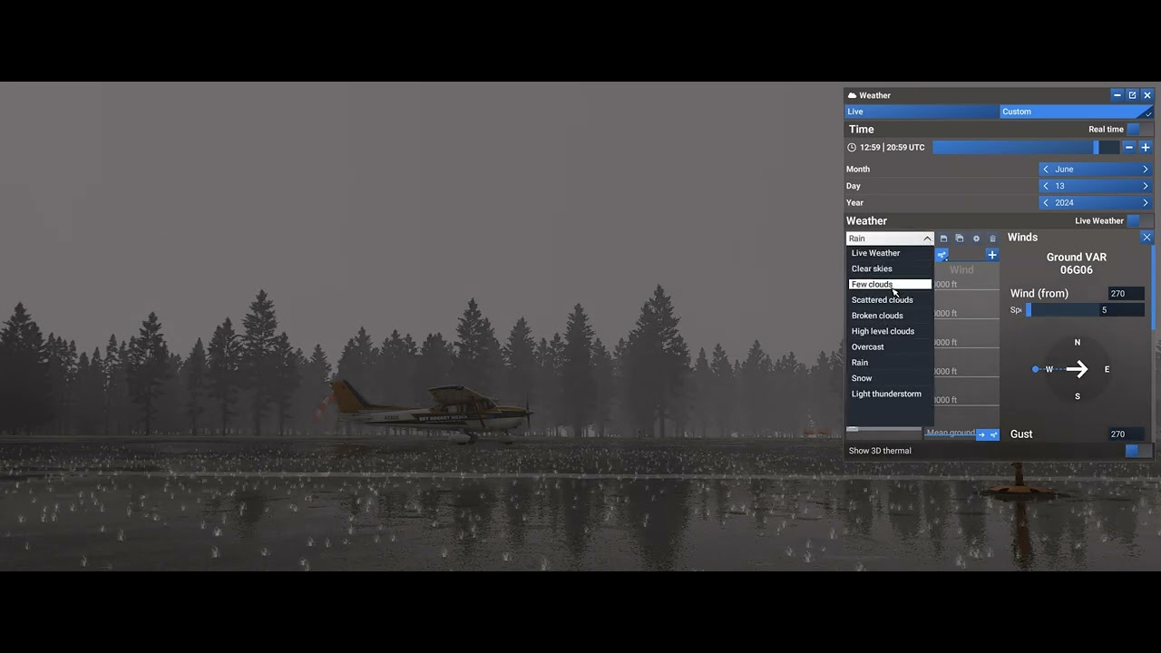 Microsoft Flight Simulator 2024 Tech Alpha Wind test - YouTube
