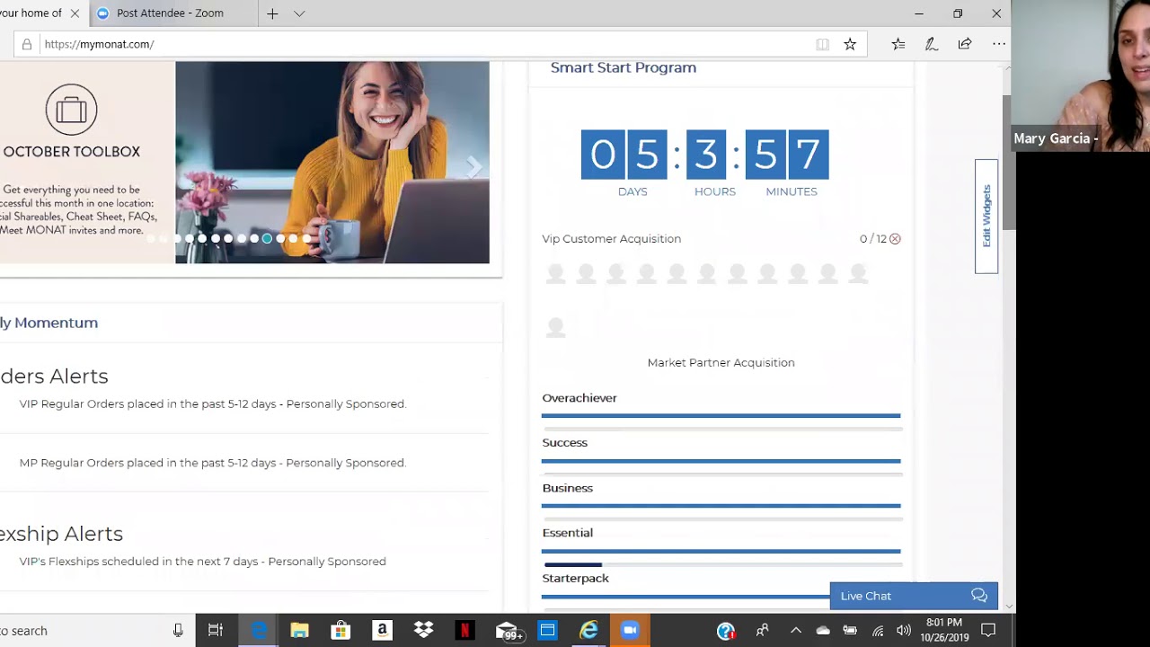 Llamada de Capacitacion Basica de Monat en espanol - YouTube