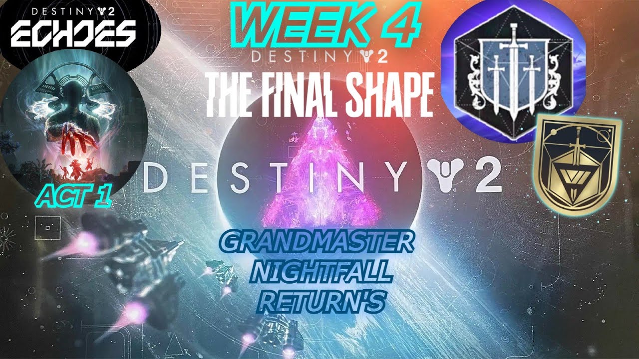 DESTINY 2 STREAM - (WEEK 4) THE FINAL SHAPE - ECHOES ACT 1 - GRINDING ...