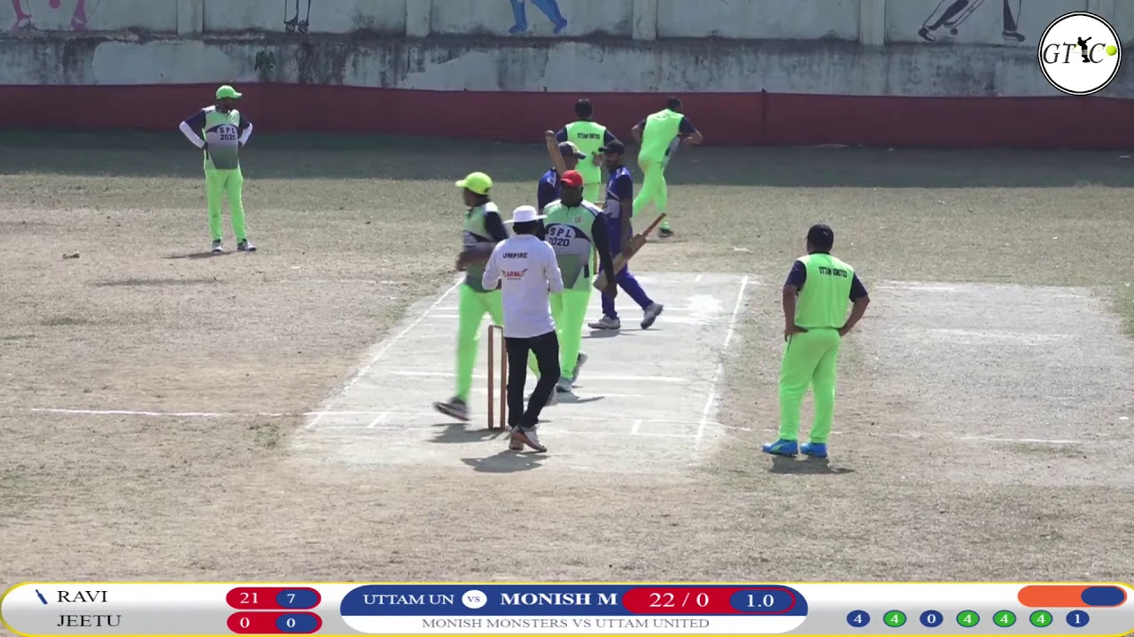 UTTAM UNITED vs MONISH MONSTERS AT SARAVLI PREMIER LEAGUE 2020 - YouTube