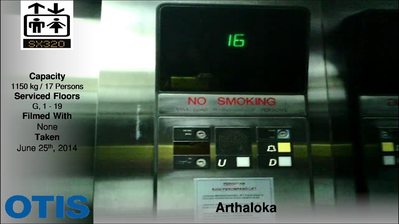 [GONE] Old Otis Traction Lifts - Menara Taspen (Arthaloka), Jakarta ...