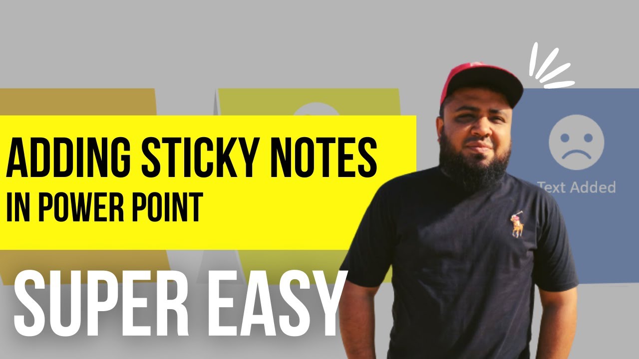 Adding Sticky Notes In PowerPoint Most Easiest Way To Add Sticky Adding Sticky Notes In PowerPoint Most Easiest Way To Add Sticky