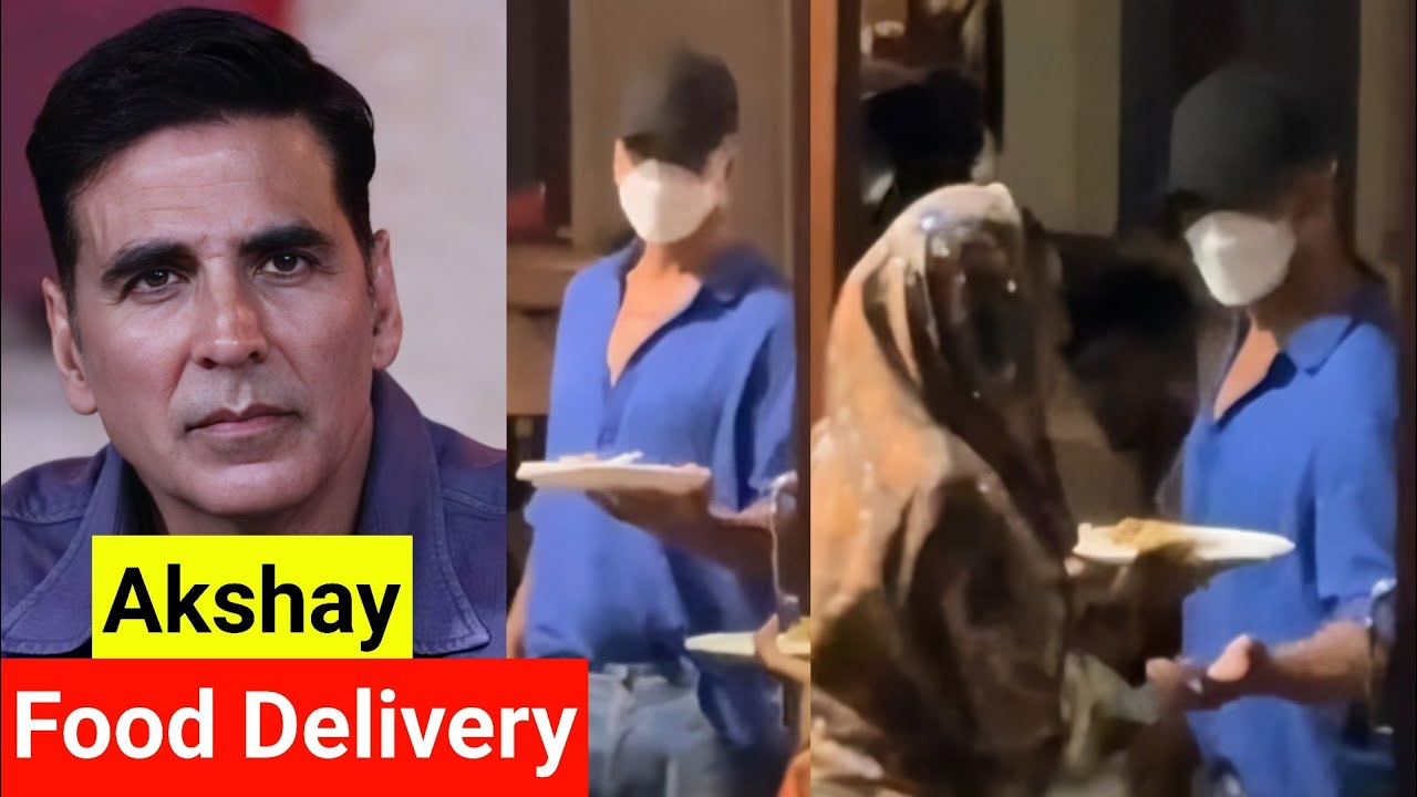 Akshay Kumar GIVE Food to Needy Poor People - YouTube