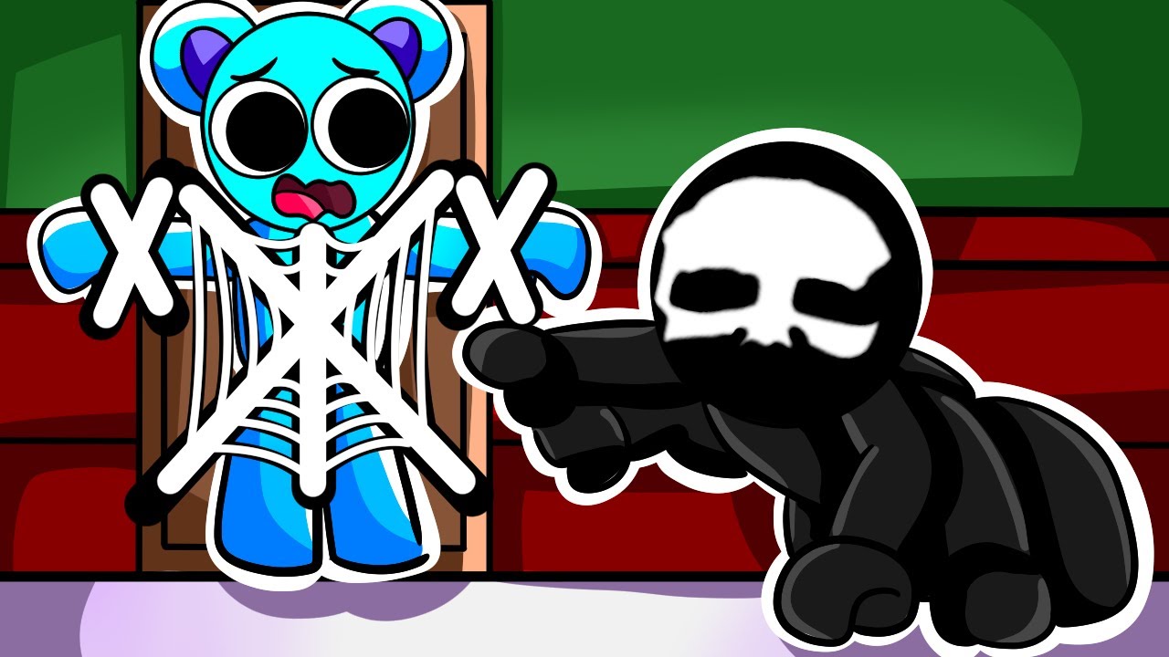 SPRUNKI BLACK se convierte en ARAÑA en Roblox SPRUNKI 🕷️ INCREDIBOX ...