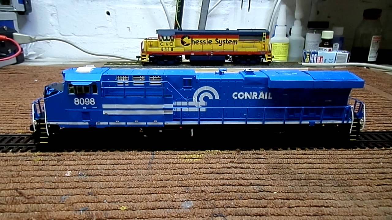 INTERMOUNTAIN es44ac Conrail Heritage m Loksound - YouTube