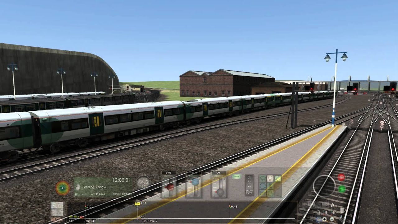 Portsmouth Direct Line Extension to Brighton W.I.P Hove Return - YouTube