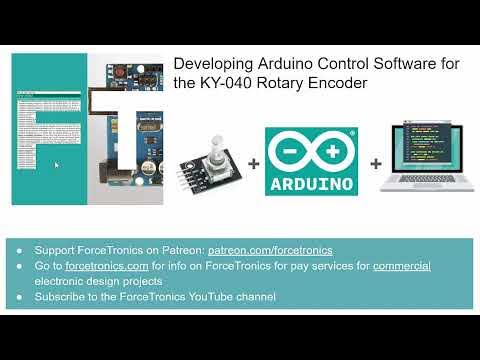 Developing Arduino Control Software for the KY-040 Rotary Encoder - YouTube
