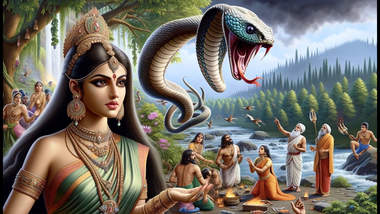 Manasa Devi: The Goddess of Snakes and Her Quest for Devotion ...