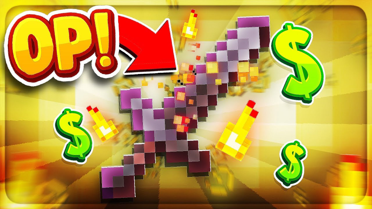 THE MOST *OP* SECRET SWORD ON *NEW* DUNGEONS SERVER! (Minecraft ...