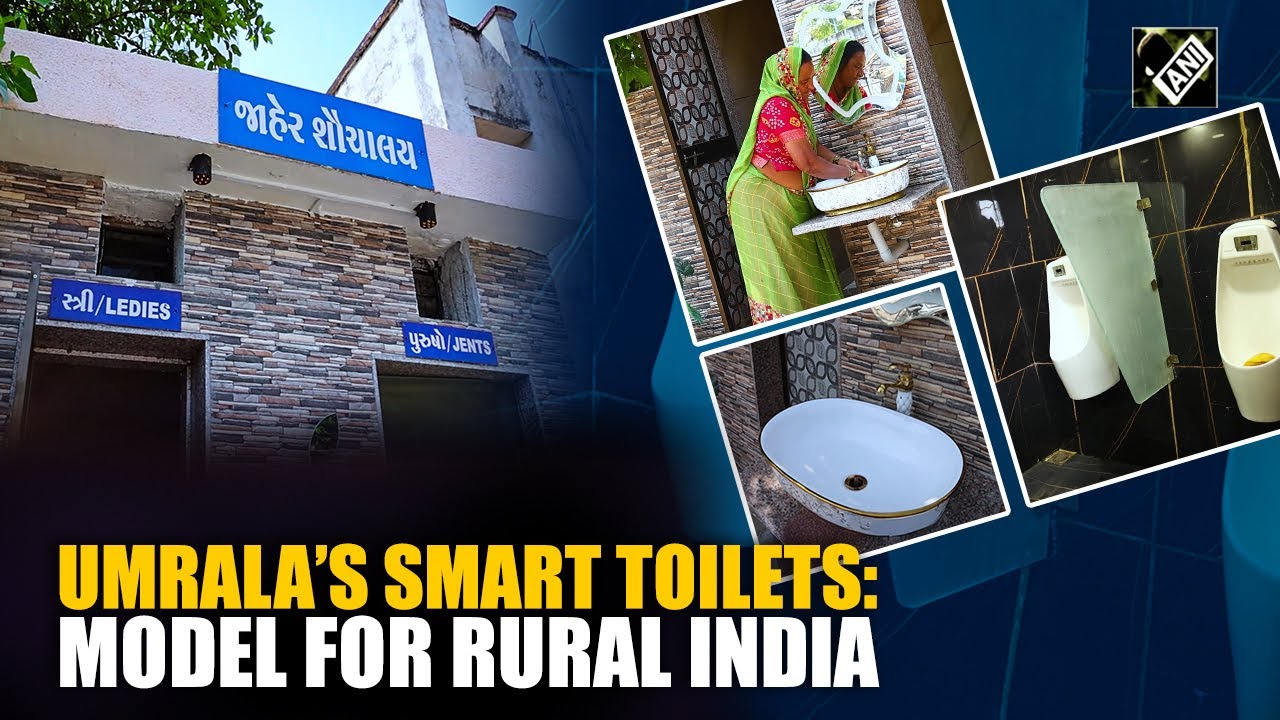 World Toilet Day: Gujarat’s Umrala village leads with smart, hygienic ...