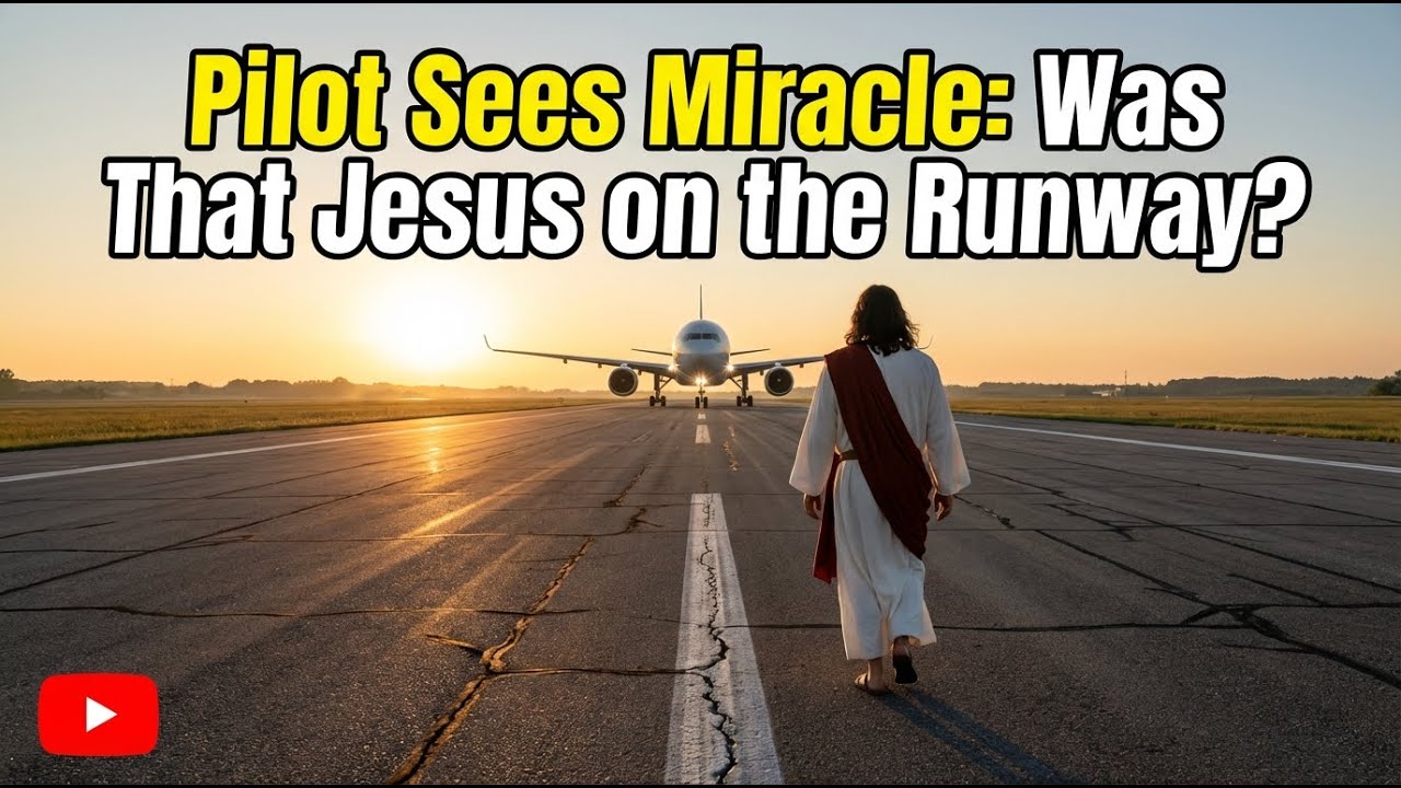 AMAZING PILOT EXPOSES UNEXPECTED TRUTH: JESUS WALKED ON THE RUNWAY ...