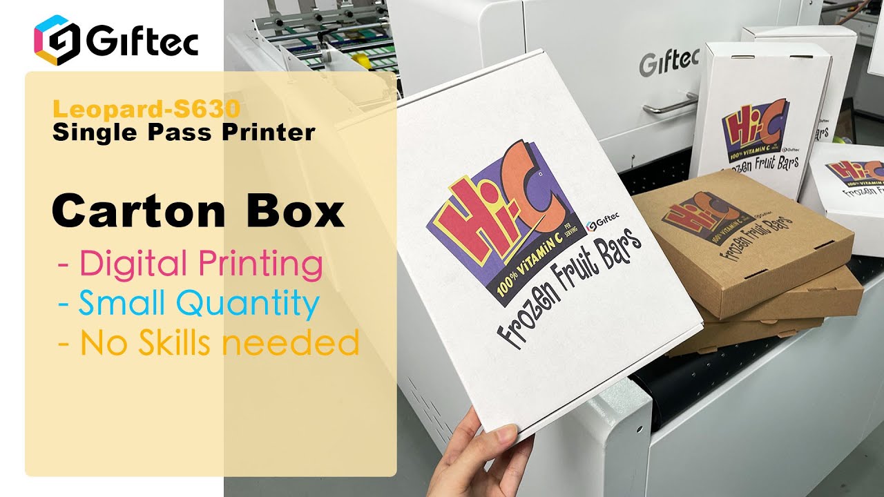 How to Print Carton Box in Low Cost/ Small Quantity/ Multicolor ...