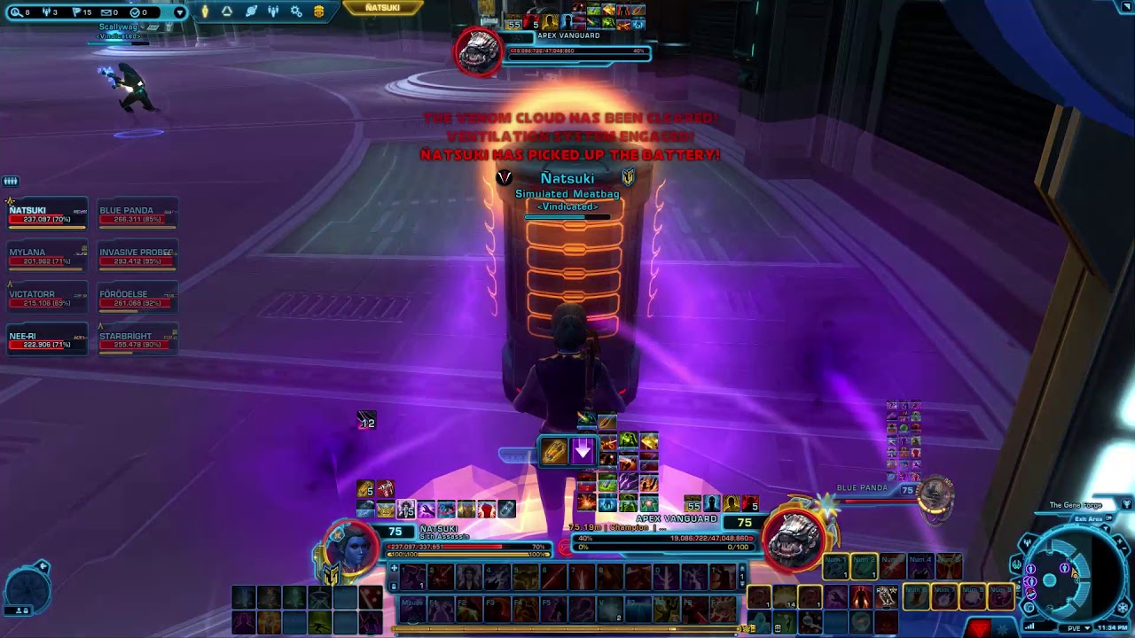 SWTOR 8M HM Dxun - Apex Vanguard - YouTube