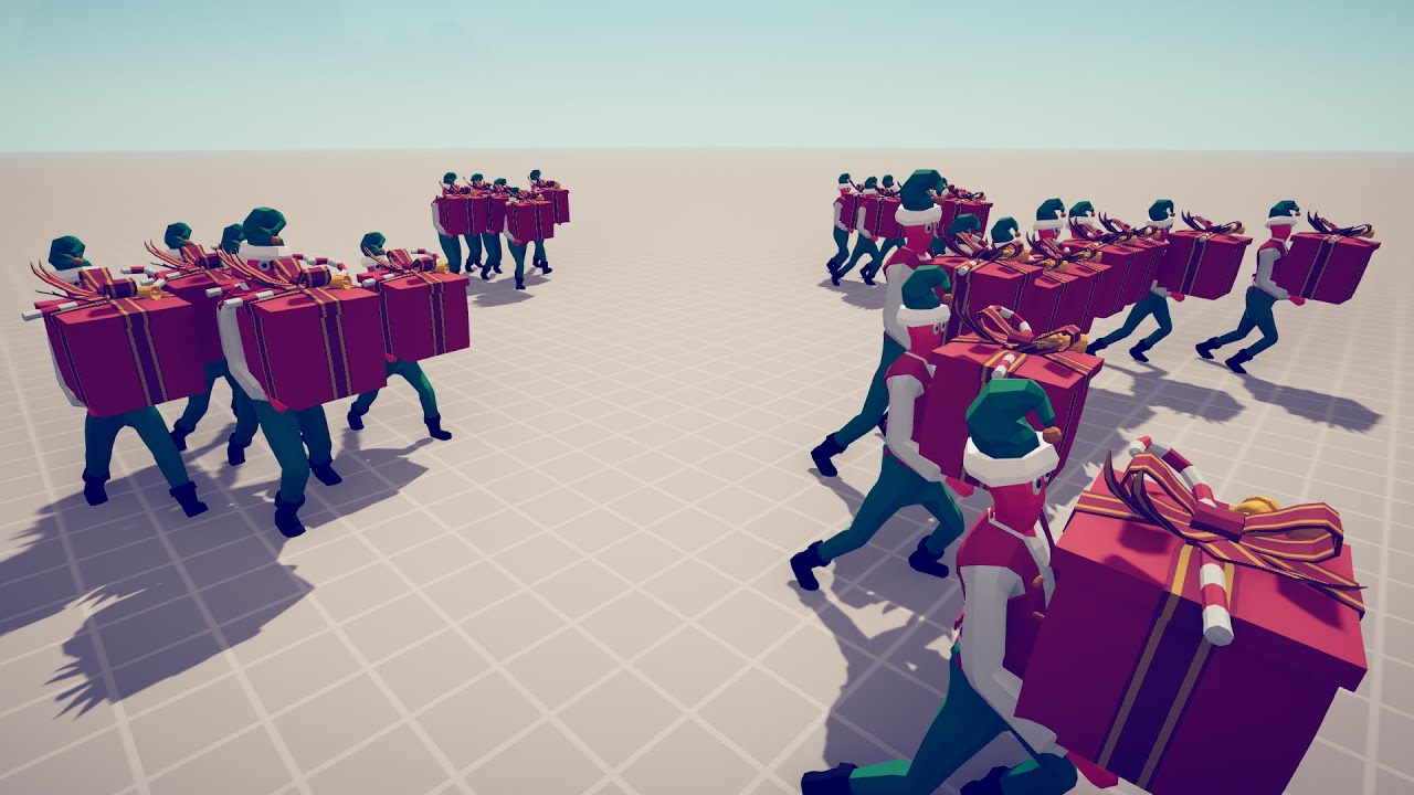 Team Present Elf vs every Fancy - Tabs - Totally Accurate Battle ...