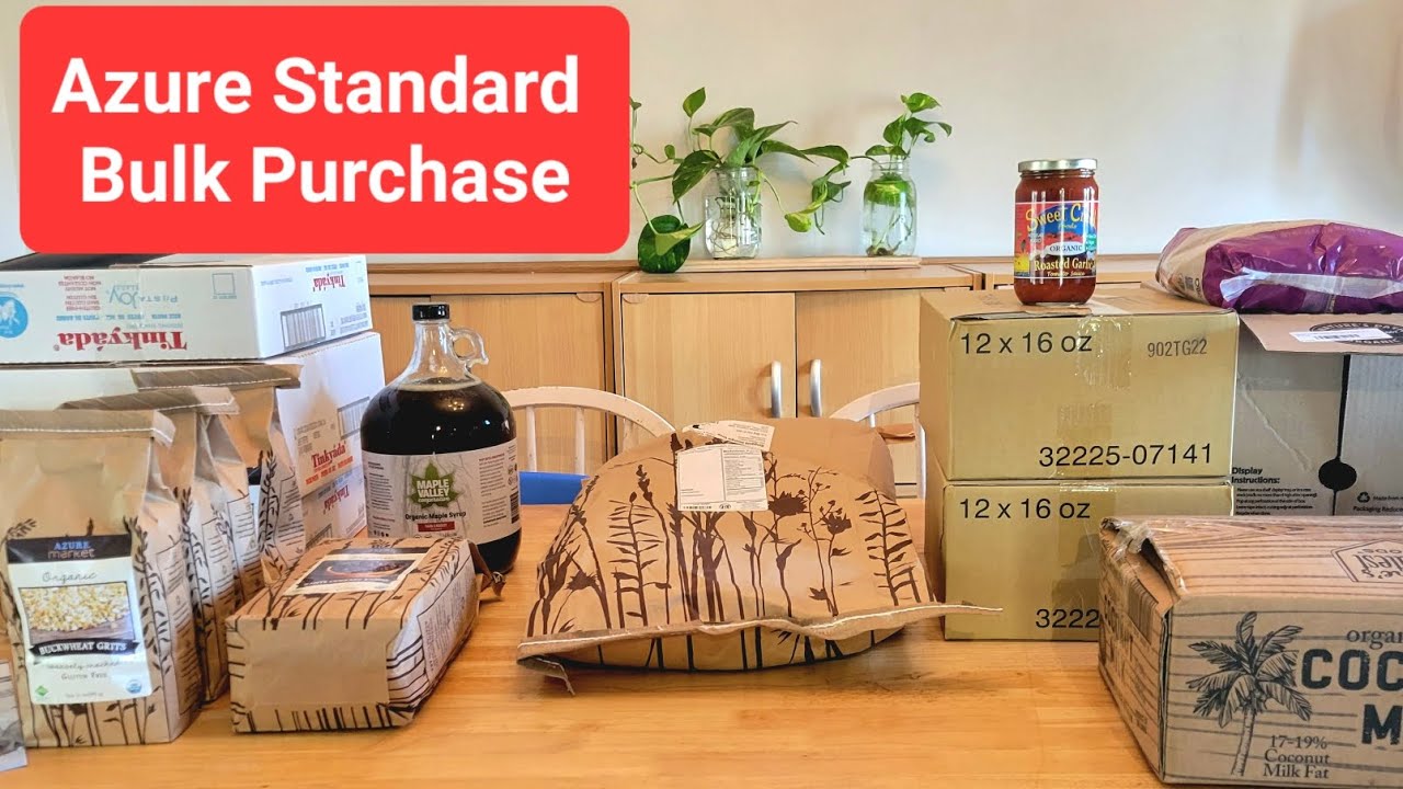 Bulk Purchase with Azure to.Save Money & Eat Healthy (Have food stocked ...