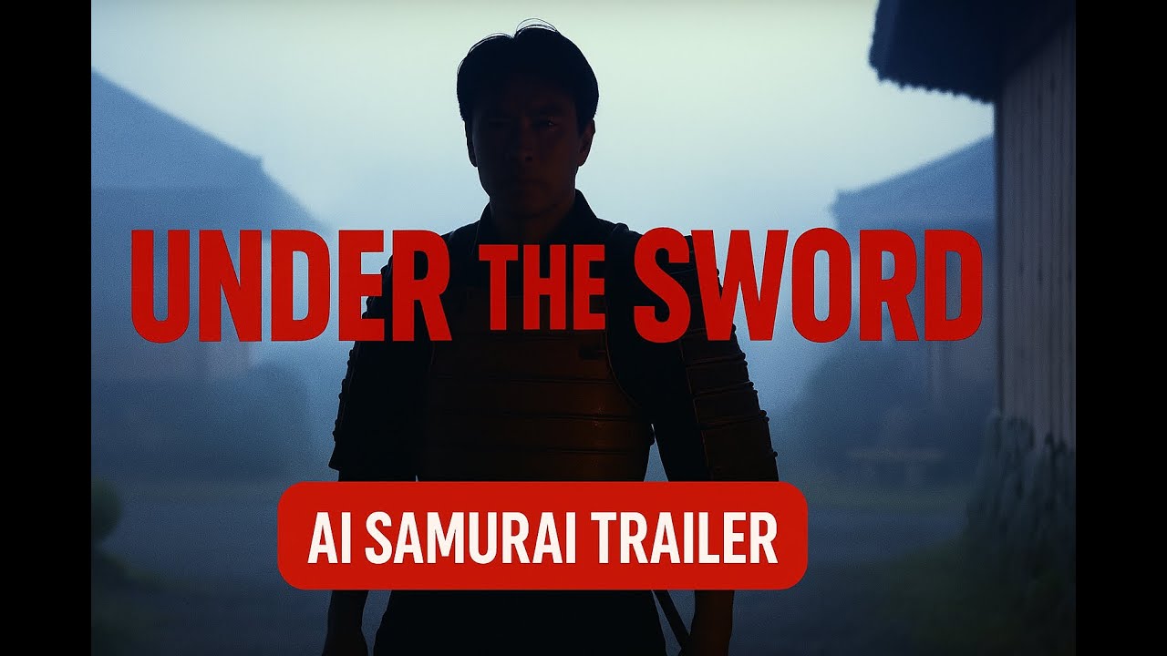 Under the Sword (AI Samurai film trailer) - YouTube