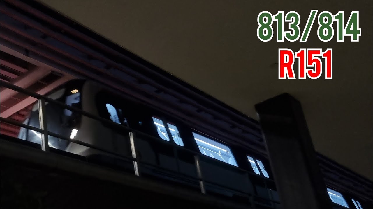 [813/814] Alstom Movia R151 Arriving & Departing EW18 Redhill - YouTube