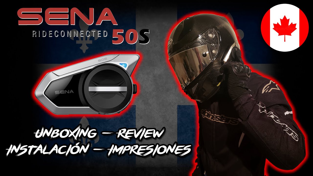 Sena 50S, Unboxing, Review, Instalación, Impresiones - YouTube