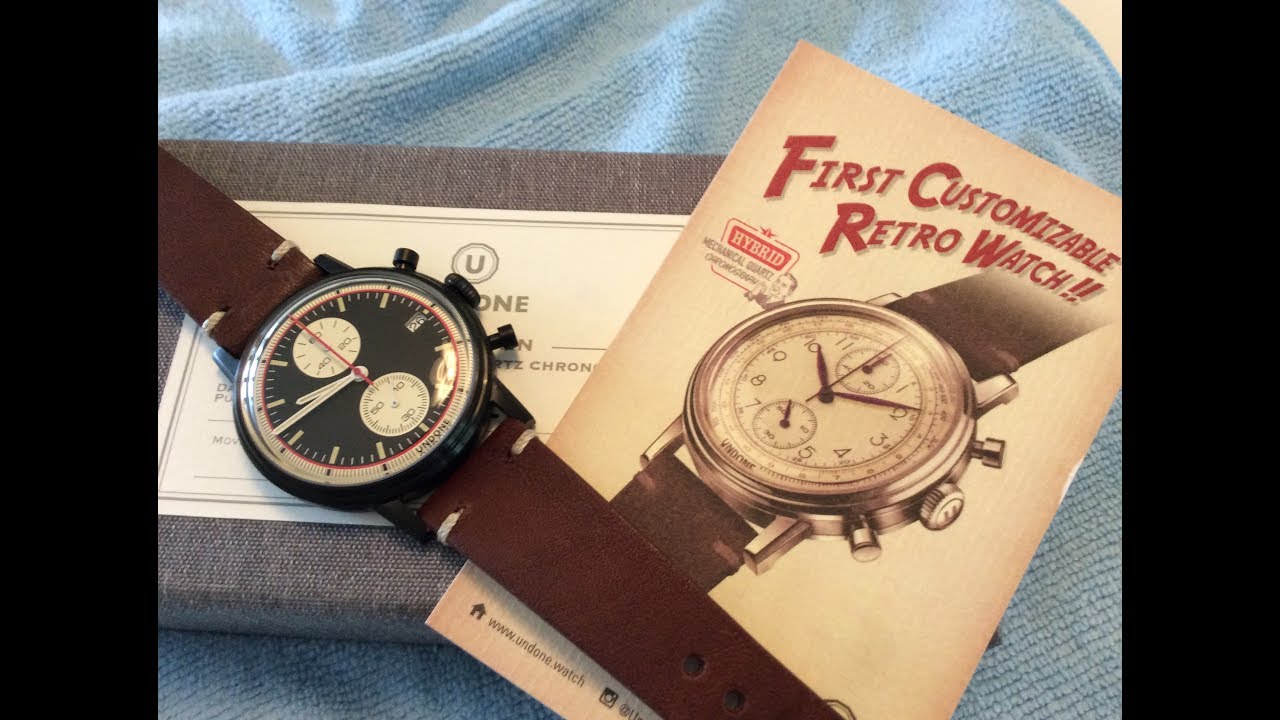 Undone Urban - Affordable Vintage Inspired Chronograph Watch - YouTube