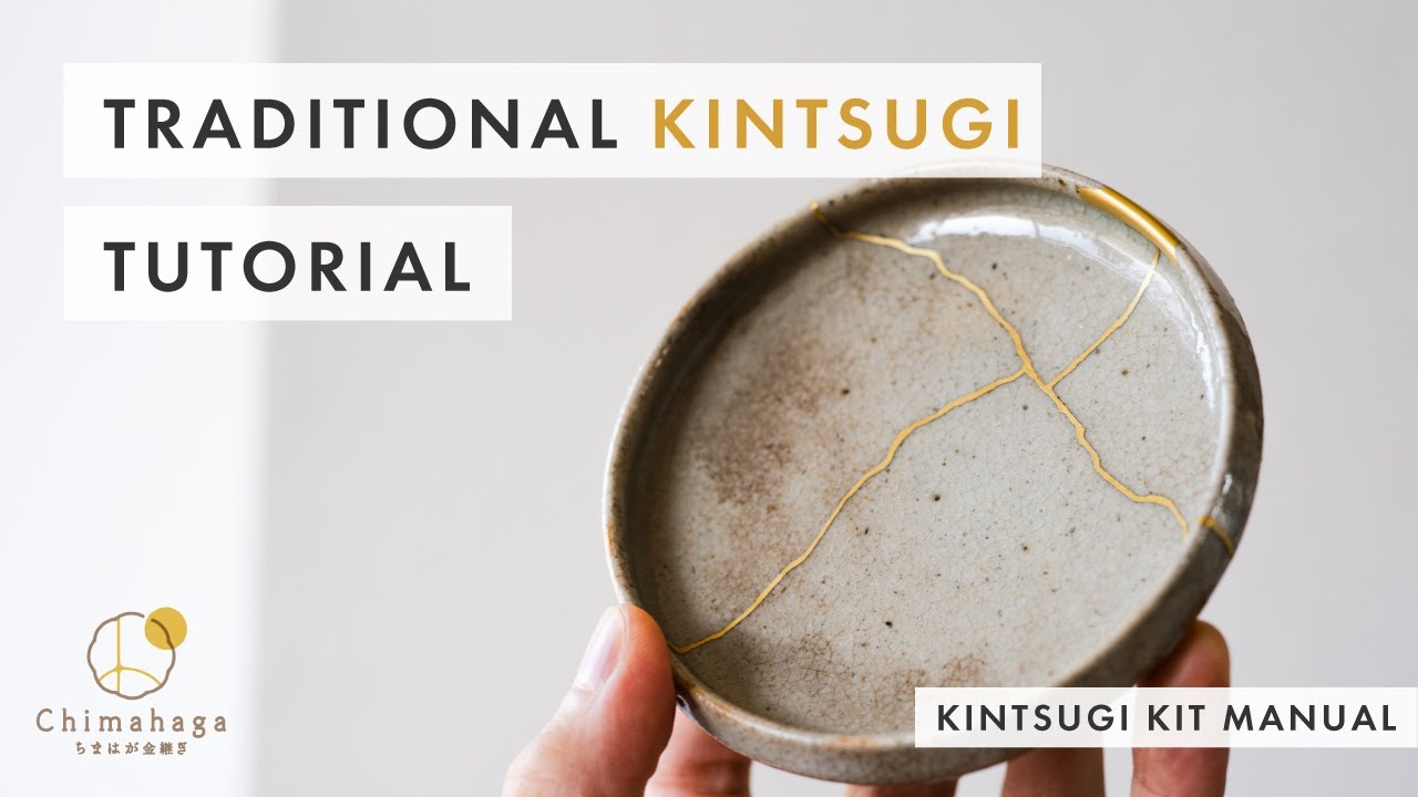 Traditional Kintsugi Tutorial - Food safe method - Broken ceramics - Chimahaga Kintsugi Kit ...