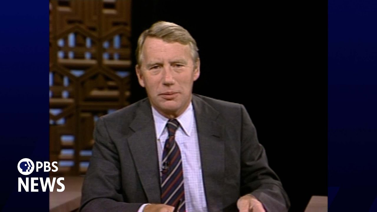 WATCH: Robert MacNeil announces 1983 expansion of MacNeil/Lehrer Report ...