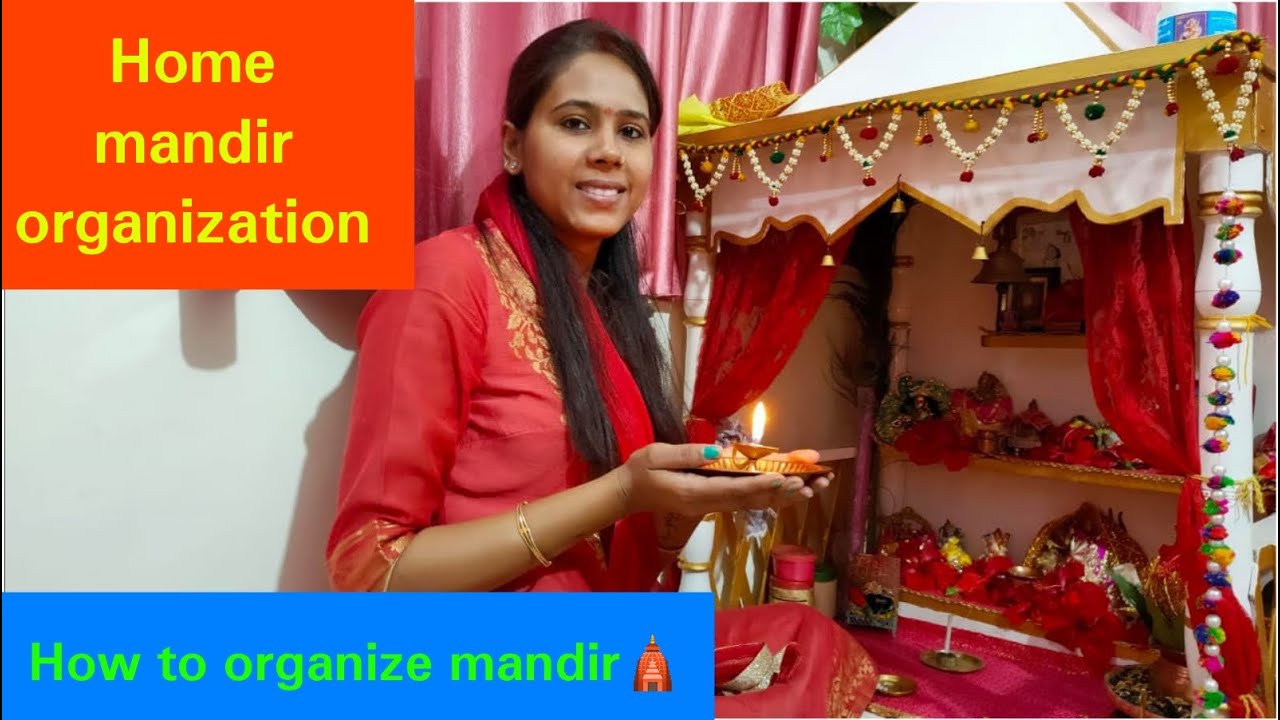 Home Mandir Organization , Cleaning and Decor | Clean Brass Items | How ...