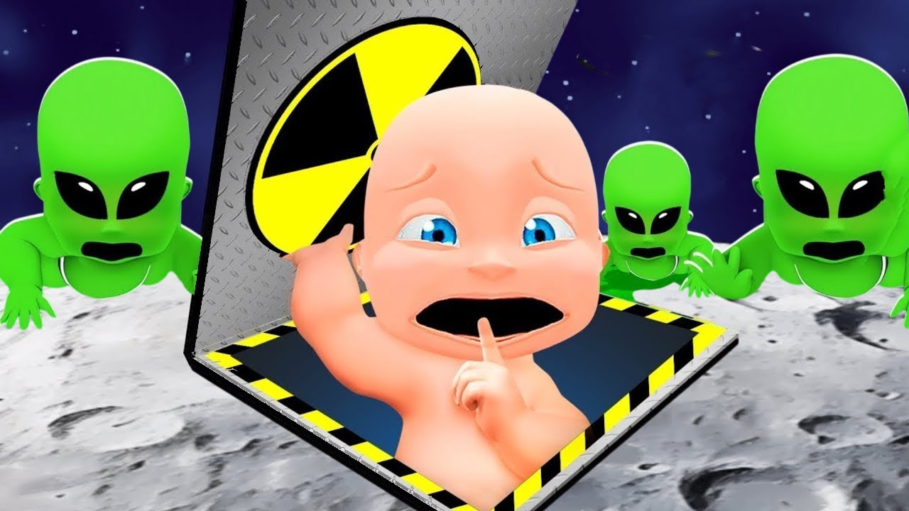 Baby Builds TOP SECRET ALIEN BUNKER - YouTube