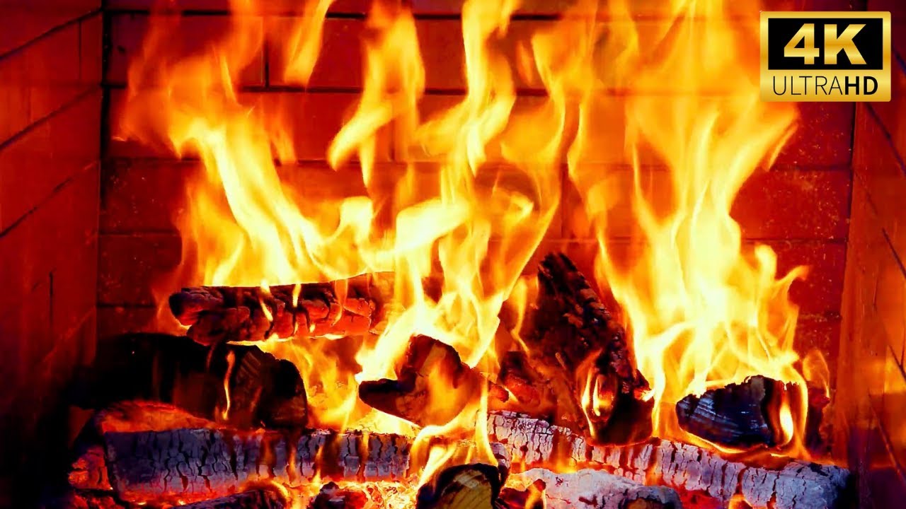 Calm Cozy Fireplace 4K 🔥 Soft Crackling Fire for Peaceful Moments - YouTube