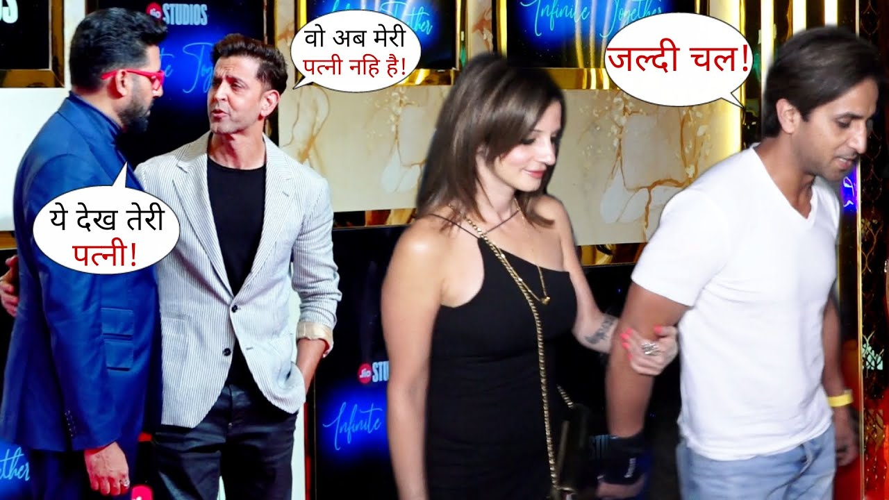 Hrithik Roshan and Abhishek Bachchan Meet HRX Ex Wife Sussanne Khan At ...