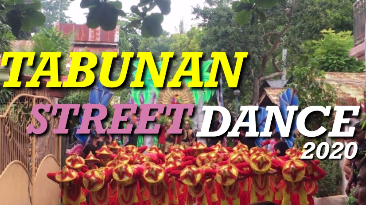 Tabunan Street dancing | First Tuba Festival in Borbon | 2020 - YouTube