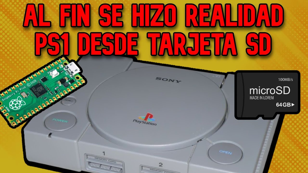 Juega PS1 desde SD con PICOSTATION | Resumen Completo en 4 MINUTOS ...