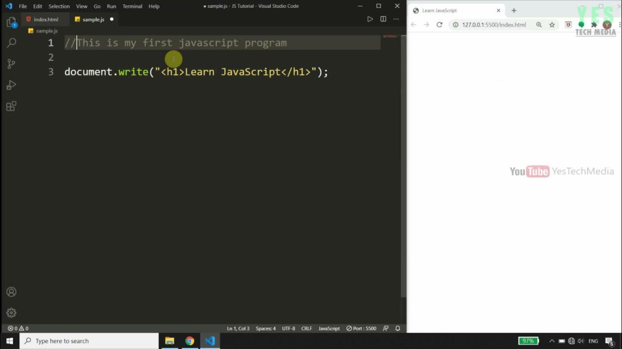 Comments Javascript Malayalam Tutorial Part 3 Of 25 Youtube