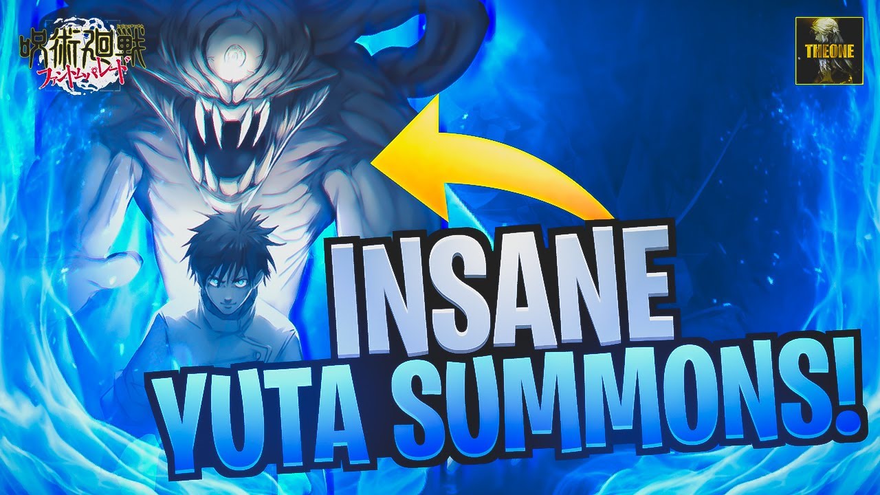 [Jujutsu Kaisen: Phantom Parade] INSANE YUTA SUMMONS!! CRAZY LUCK!! - YouTube