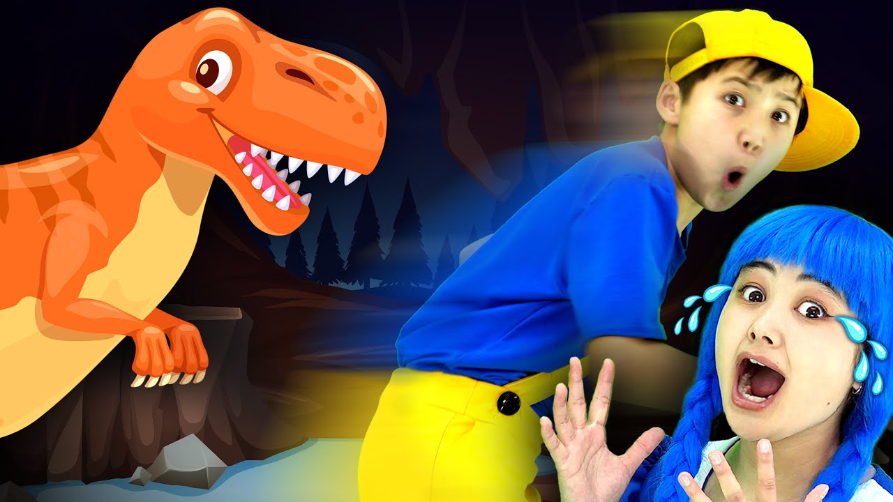 Dinosaur - Nursery Rhymes & Kids Songs | Hahatoons Songs - YouTube