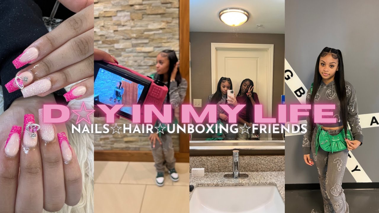 D☆Y IN MY LIFE| GRWM,HAIR,NAILS,UNBOXING,PARTY ||Ra’Mariah Alexia - YouTube