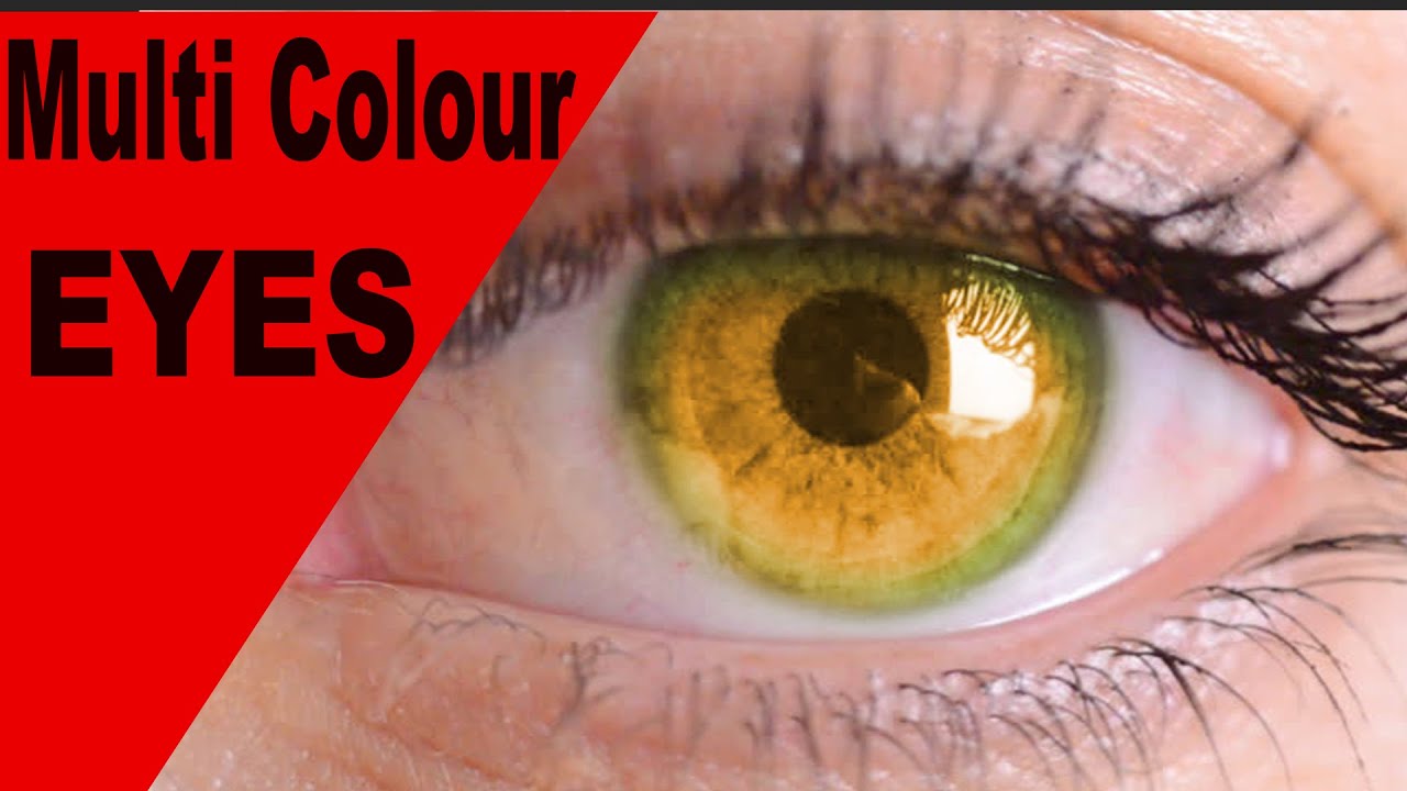 Create Multi-Color Eyes Work in Adobe Photoshop 2020 Tutorial ...