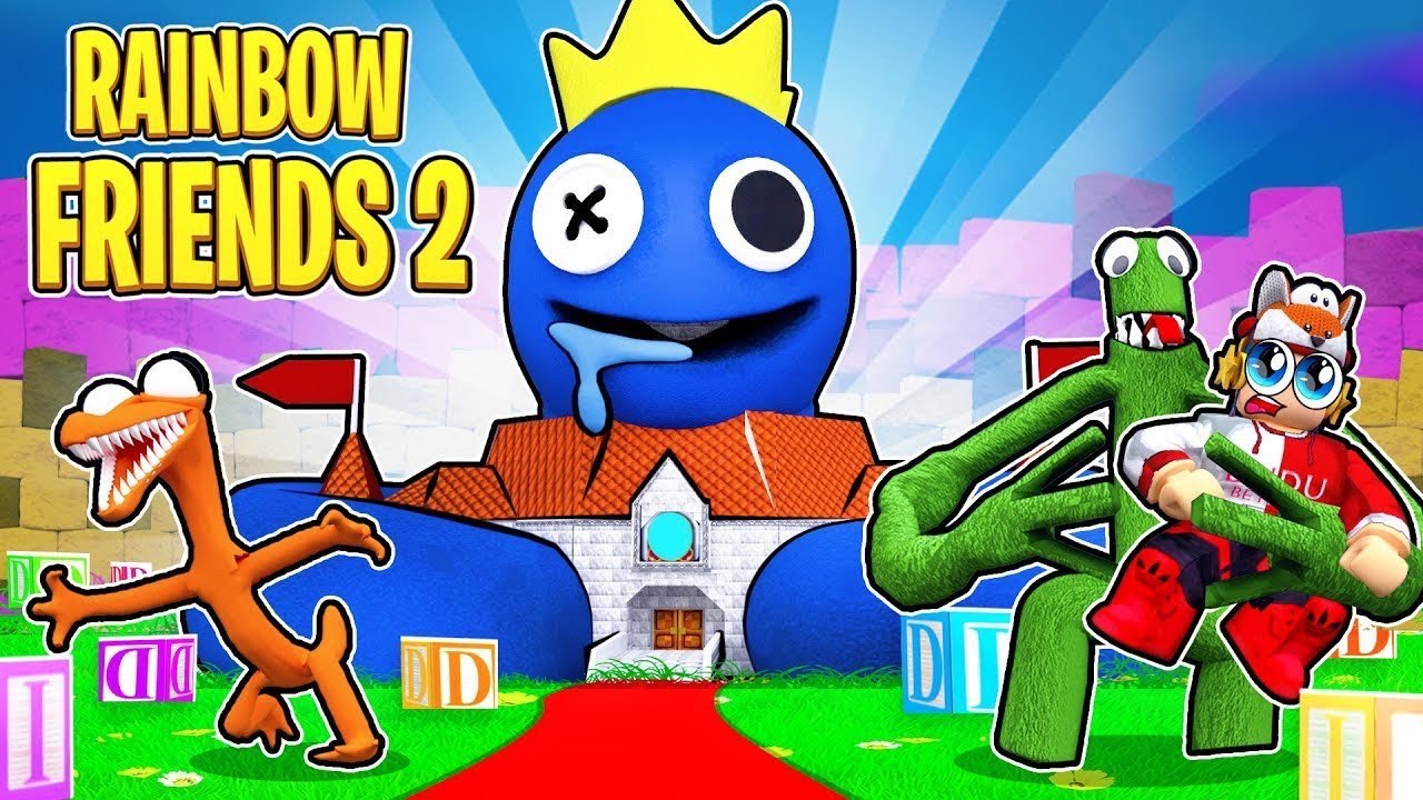 No Box Challenge {Rainbow friends chapter1} - YouTube