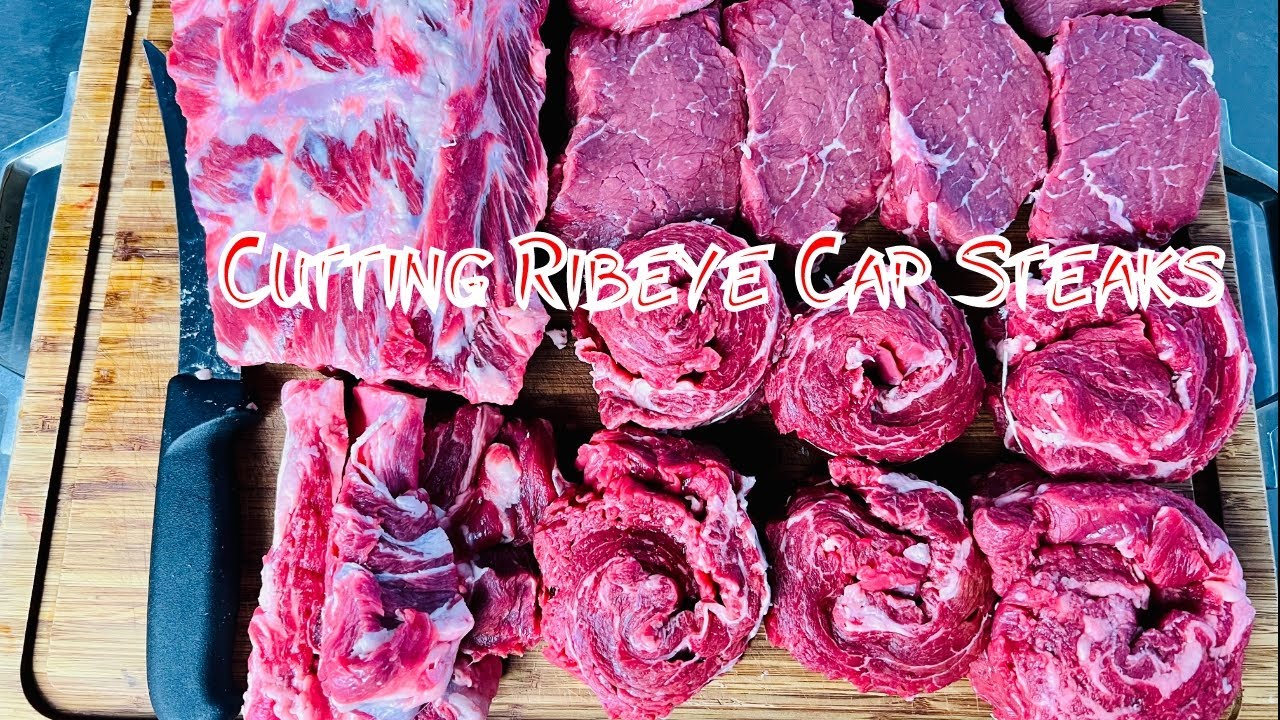 Cutting Ribeye Cap Steaks From Your On Sale Prime Rib Roasts - YouTube
