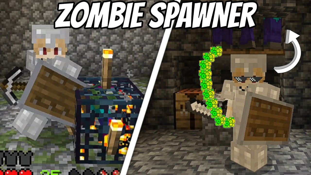 Easy Zombie Spawner XP Farm || Minecraft 1.21 XP Farm Tutorial - YouTube