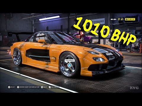 Need for Speed Heat - 1010 BHP Mazda RX-7 Spirit R 2002 - Tuning ...