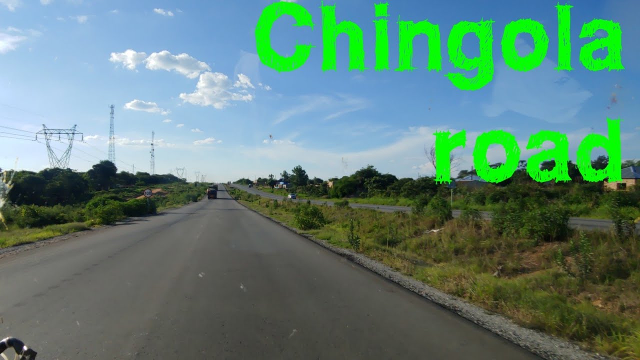 A beautiful road... Chambishi to Chingola // dual carriageway. - YouTube