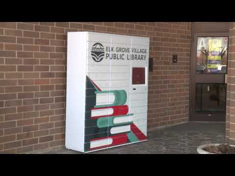 Elk Grove Village Public Library Outdoor Holds Locker - YouTube