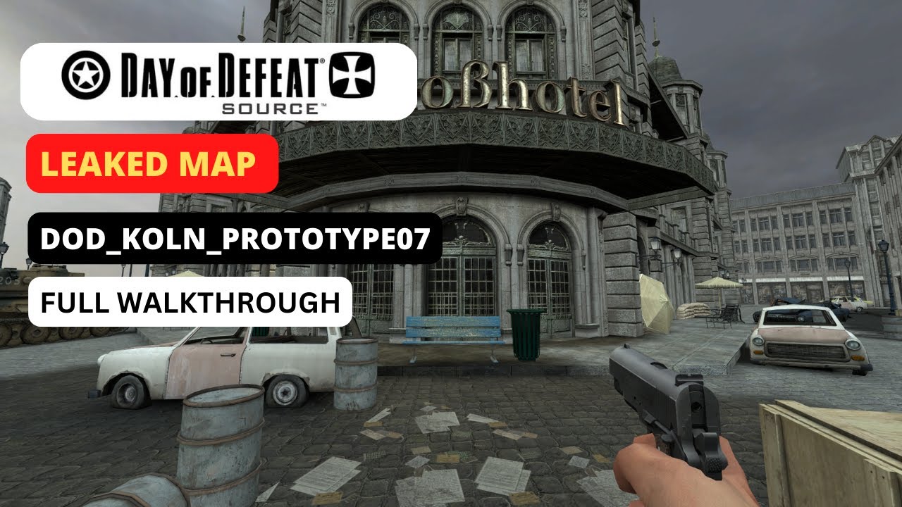 Leaked Day of Defeat: Source map - dod_koln_prototype07 - YouTube