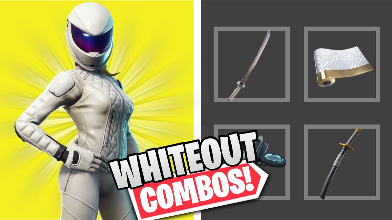 MUST USE COMBOS | WHITEOUT + IGNITION | FORTNITE SKIN REVIEW - YouTube