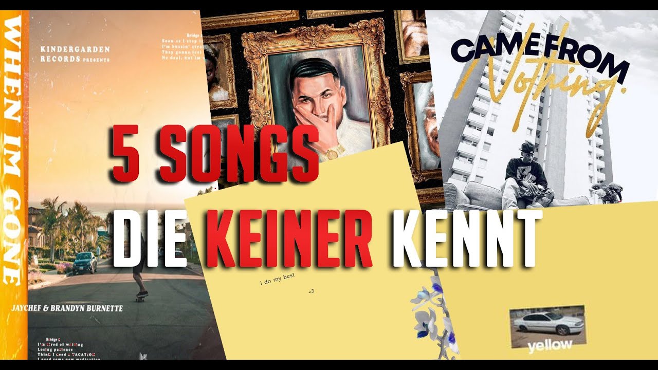 Top 5 Songs die KEINER kennt - YouTube