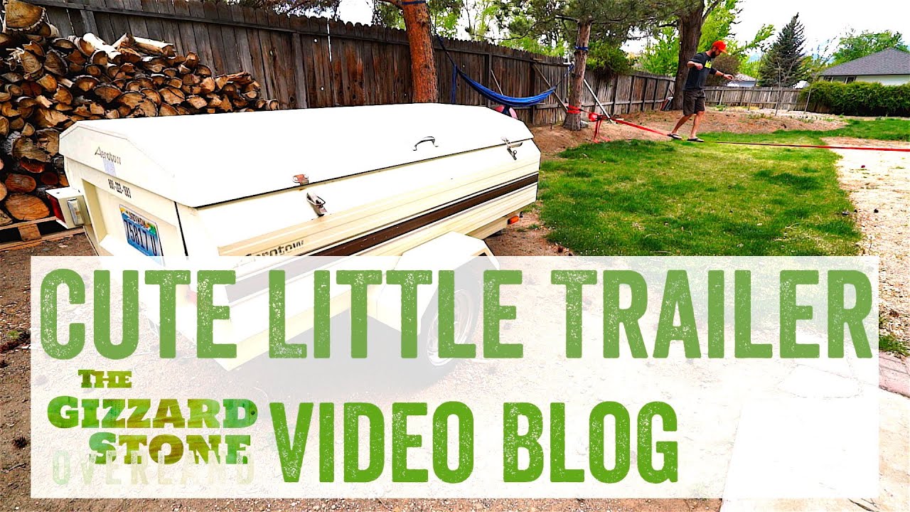 Our Aerotow: A Cute Little Trailer - YouTube