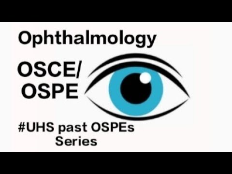 OSPE/OSCE Ophthalmology (Eye) - YouTube