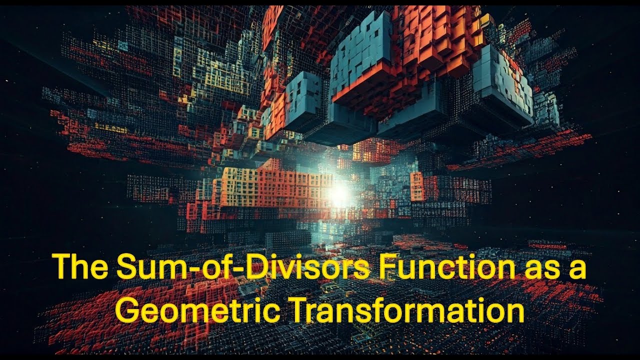 [DF-XXII] The Sum-of-Divisors Function as a Geometric Transformation ...