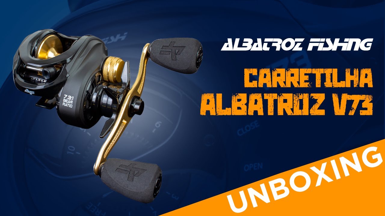 Carretilha Albatroz V73 - O melhor custo x beneficio para pesqueiros - YouTube