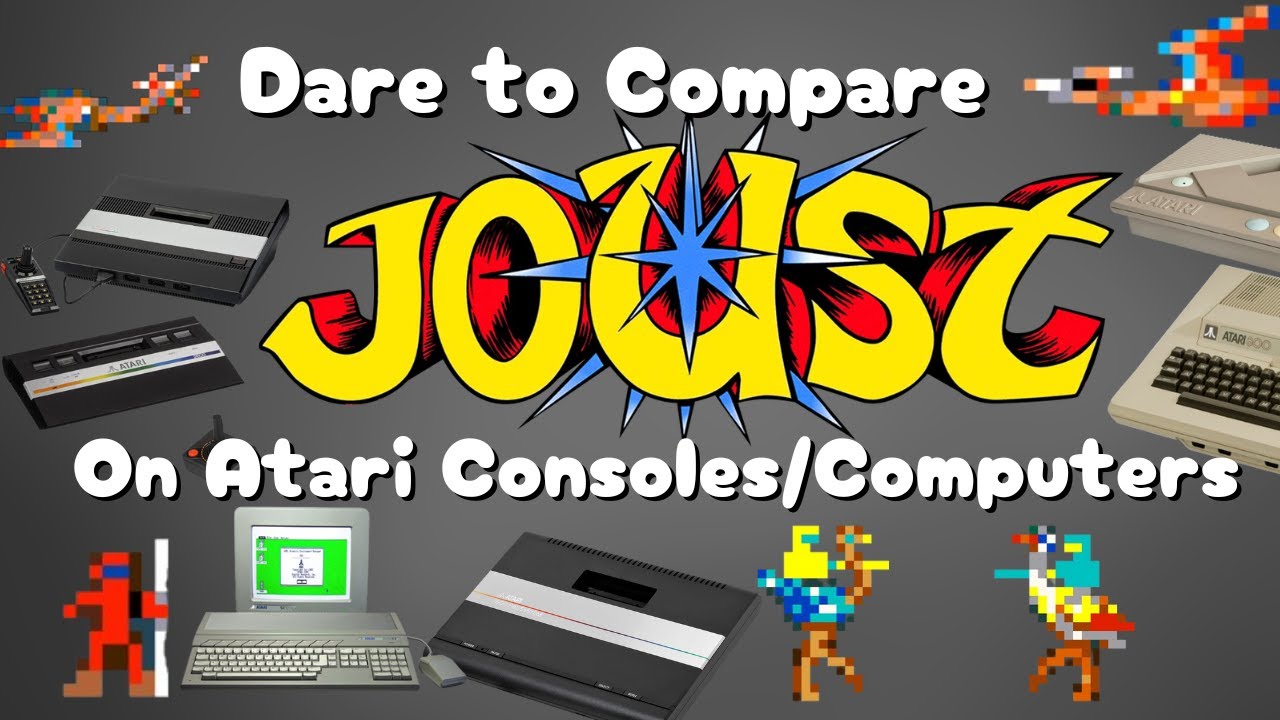Comparing Joust on Atari Consoles - YouTube